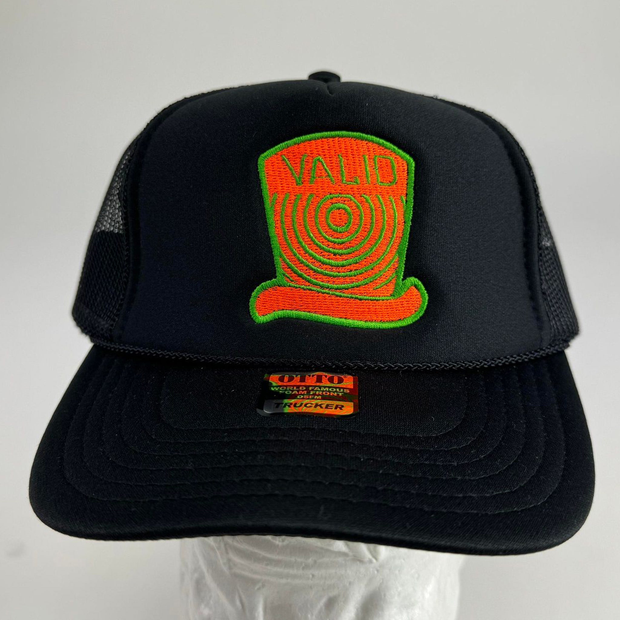Fruntz Black Trucker Orange & Neon Green – ValidGG